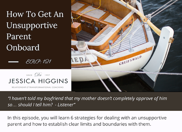 Dealing with unsupportive parents to communicate your needs.